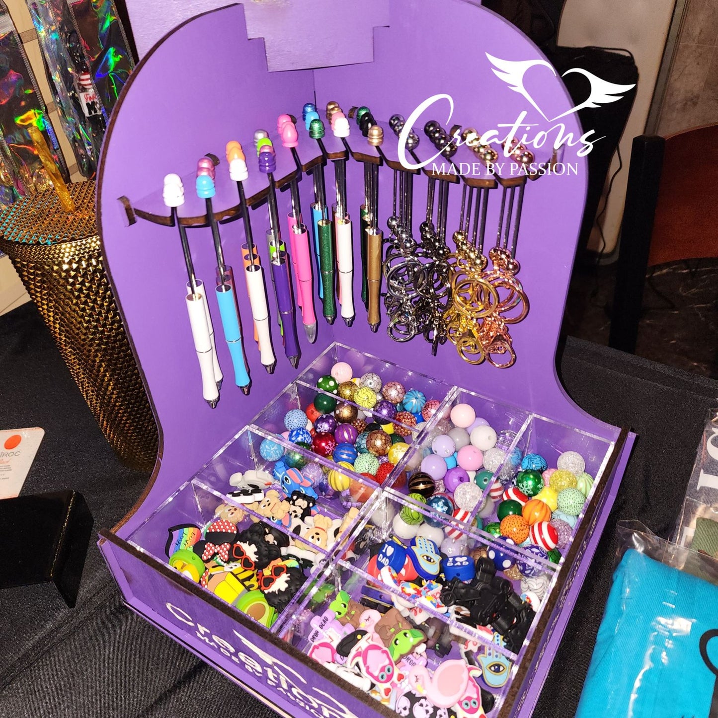 Beadable Pen/Keychain Display Box – CreationsMadeByPassionLLC